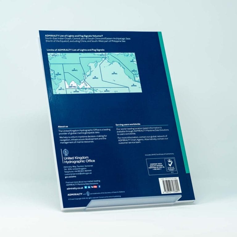 ADMIRALTY NP79: List Of Lights And Fog Signals - North-East Indian ...