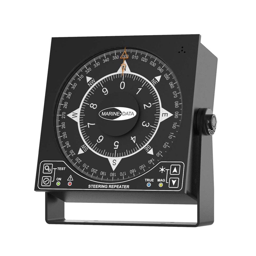 Marine Data MD68HR Large Dual Scale Steering Repeater Display | ELCOME Marine Data MD68HR Large Dual Scale Steering Repeater Display | ELCOME